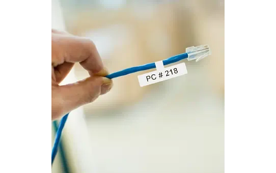 Brother Kabelflag 45mm x 21mm udstansede FLe-flag flere farver - Tape ...